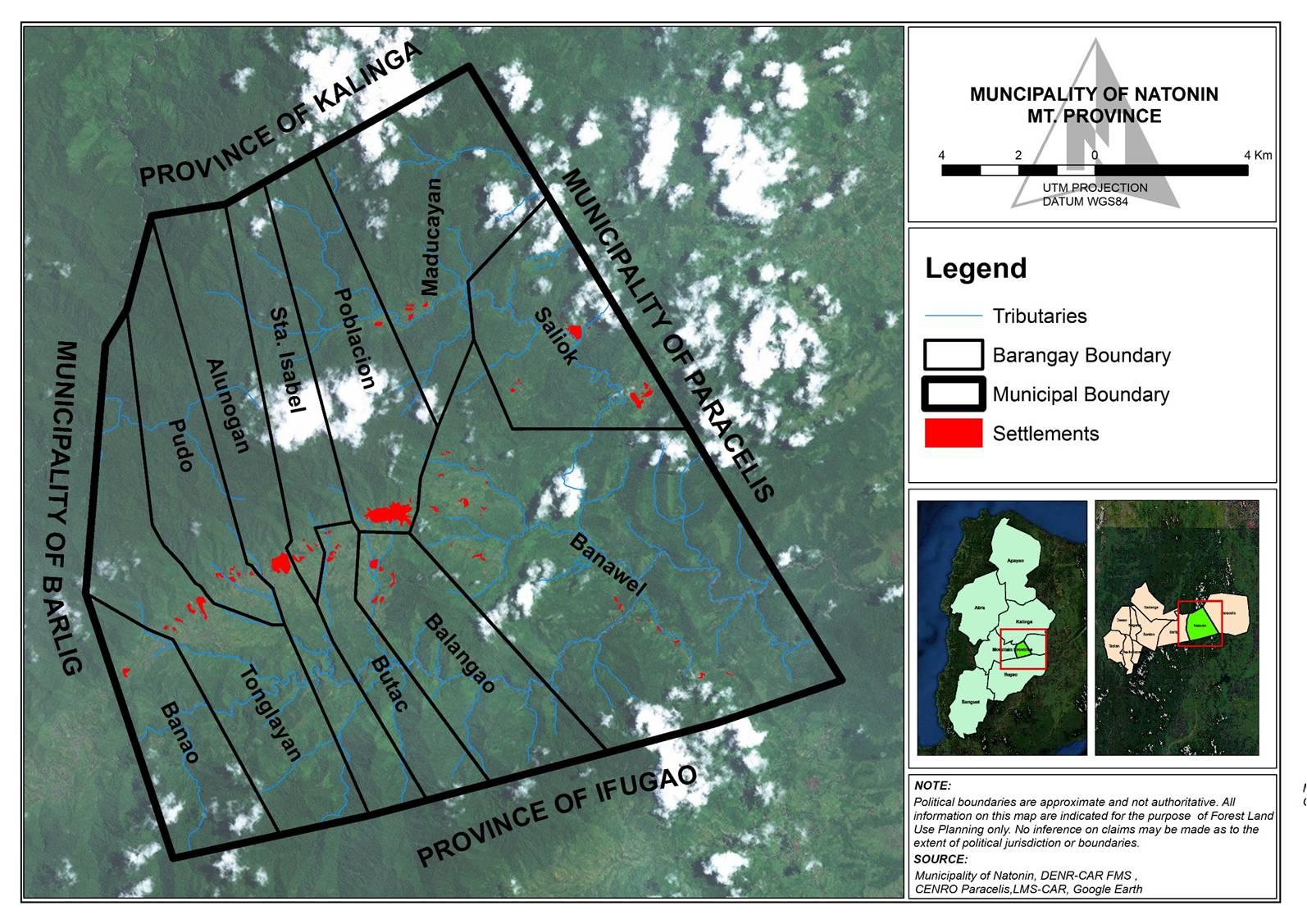 Natonin Thematic Maps | Balangao Cultural Website